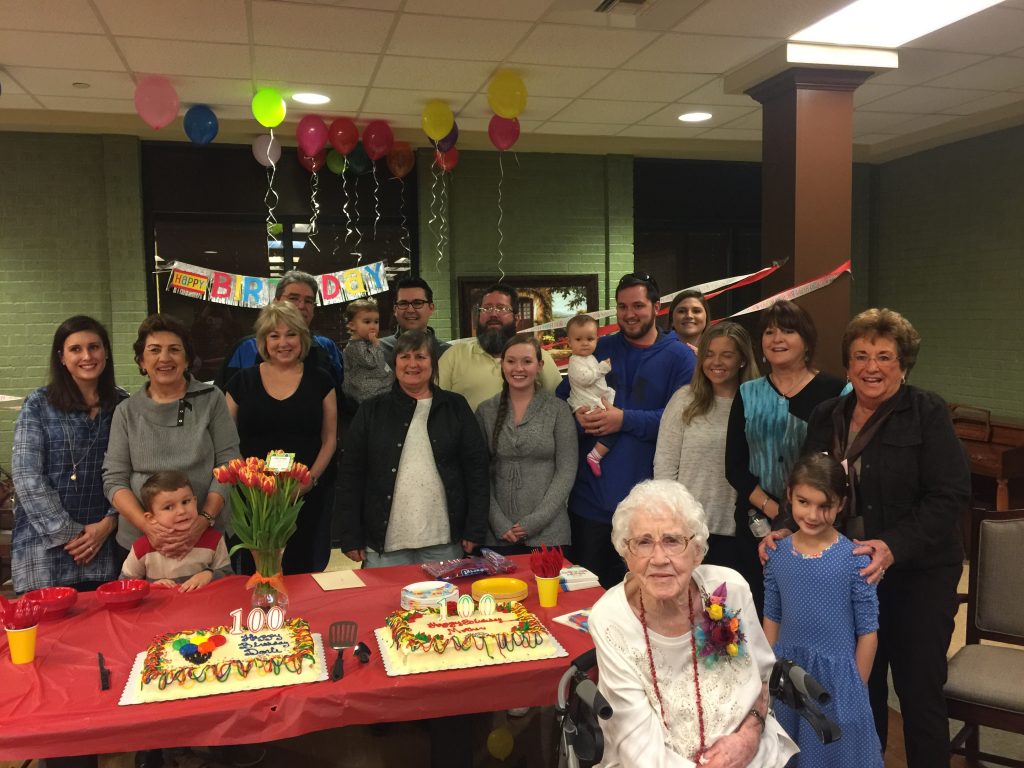 Ms. Donie Whitehead celebrates 100th birthday! - Winston Medical Center